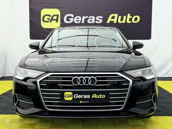 Black Audi A6 2019 in Vilnius, with an engine capacity of 1.97 L and mileage of 197 thousand km for 20500 €, photo 2 on AUTOMOTO.COM.LV