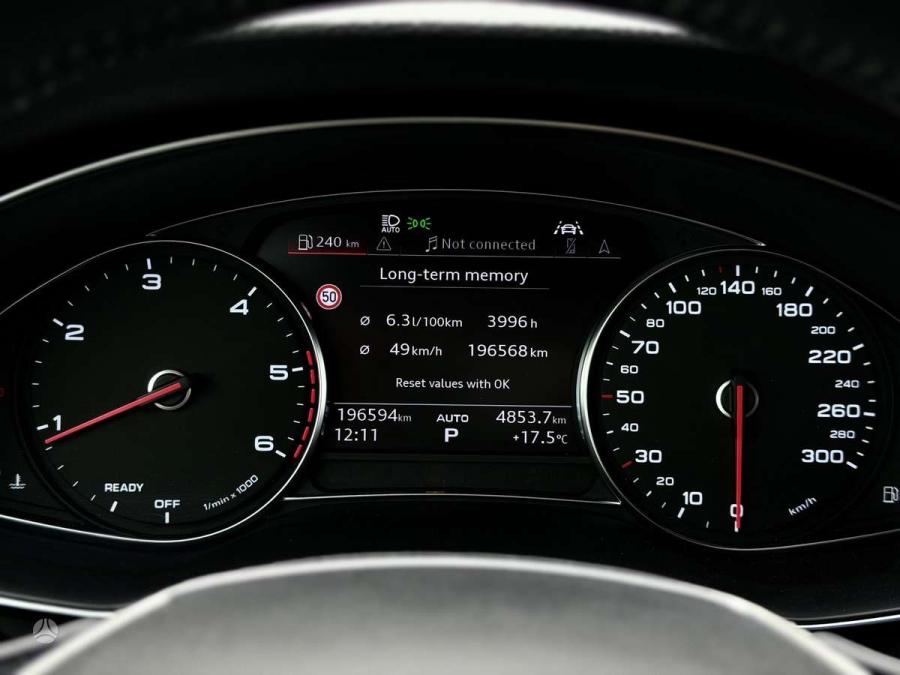 Melns Audi A6 2019 Viļņa, ar dzinēja tilpumu 1.97 L un nobraukumu 197 tūkst. km par 20500 €, foto 32 vietnē AUTOMOTO.COM.LV