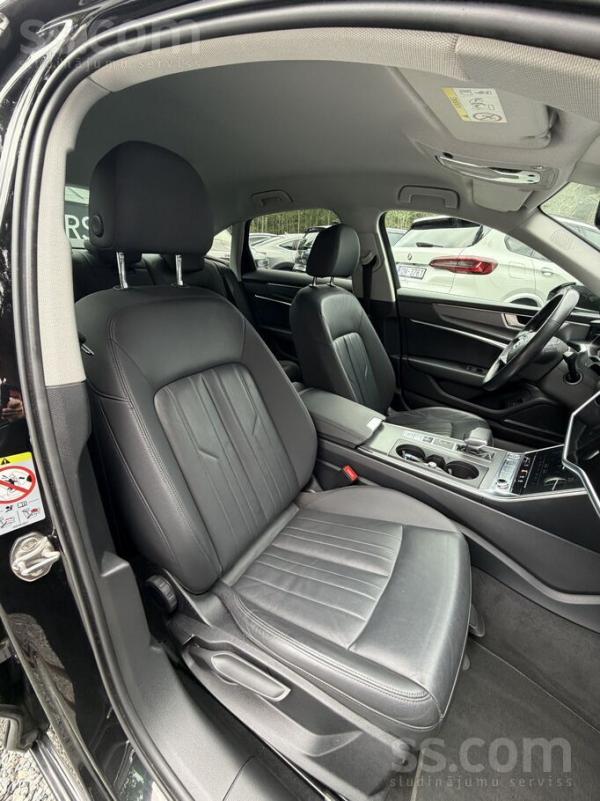 Black Audi A6 2019 in Riga, with an engine capacity of 2.00 L and mileage of 183 thousand km for 19790 €, photo 6 on AUTOMOTO.COM.LV