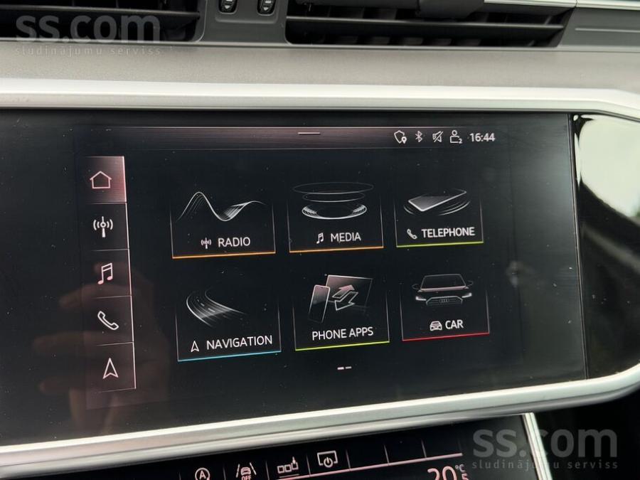 Black Audi A6 2019 in Riga, with an engine capacity of 2.00 L and mileage of 183 thousand km for 19790 €, photo 13 on AUTOMOTO.COM.LV