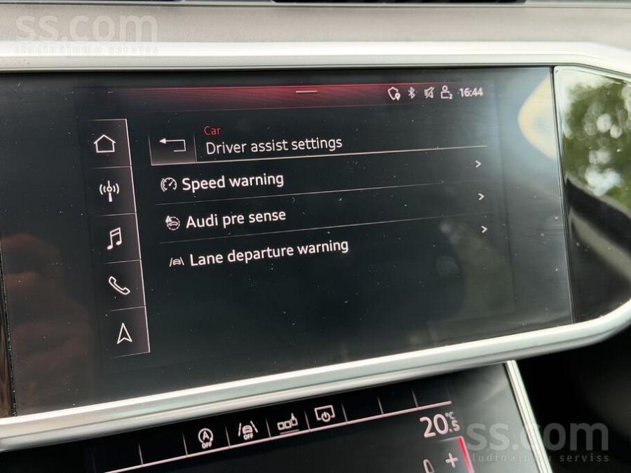 Black Audi A6 2019 in Riga, with an engine capacity of 2.00 L and mileage of 183 thousand km for 19790 €, photo 15 on AUTOMOTO.COM.LV