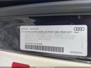 Black Audi A6 2019 in Klaipeda, with an engine capacity of 0.00 L and mileage of 96 thousand km for 11500 €, photo 10 on AUTOMOTO.COM.LV