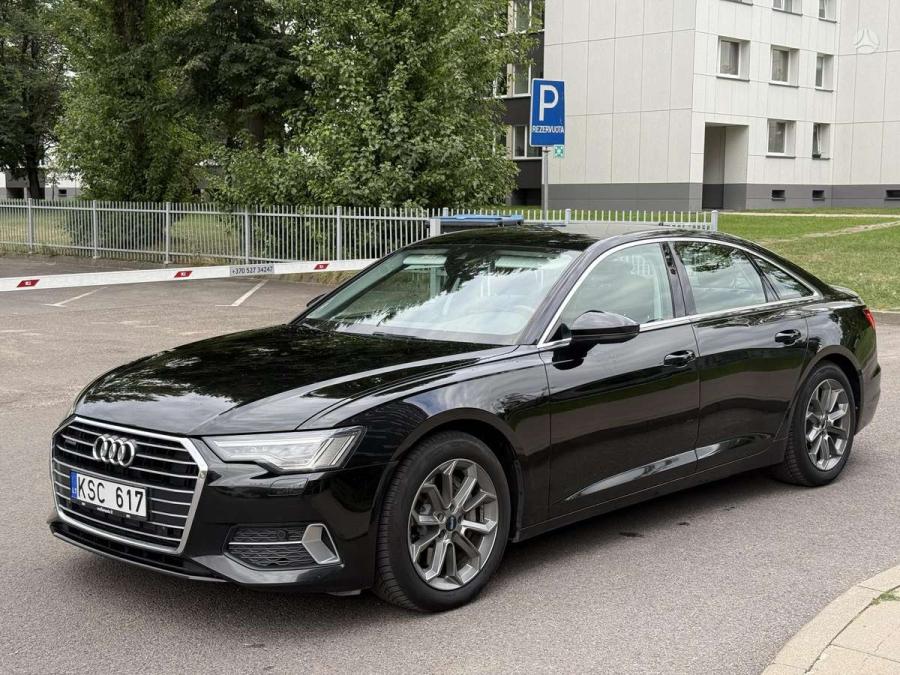 Black Audi A6 2019 in Vilnius, with an engine capacity of 2.97 L and mileage of 247 thousand km for 22000 €, photo 1 on AUTOMOTO.COM.LV