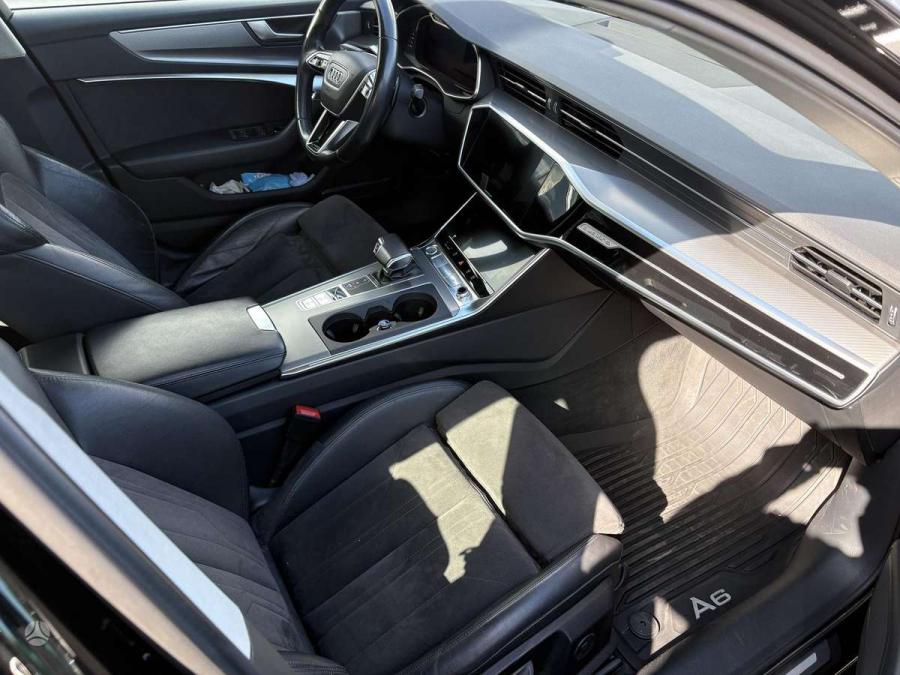 Black Audi A6 2019 in Vilnius, with an engine capacity of 2.97 L and mileage of 247 thousand km for 22000 €, photo 7 on AUTOMOTO.COM.LV