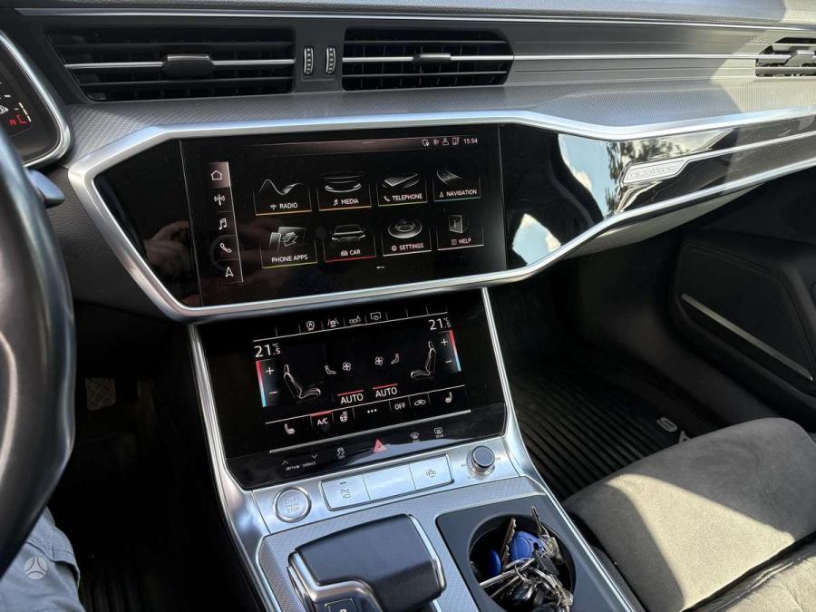 Black Audi A6 2019 in Vilnius, with an engine capacity of 2.97 L and mileage of 247 thousand km for 22000 €, photo 12 on AUTOMOTO.COM.LV