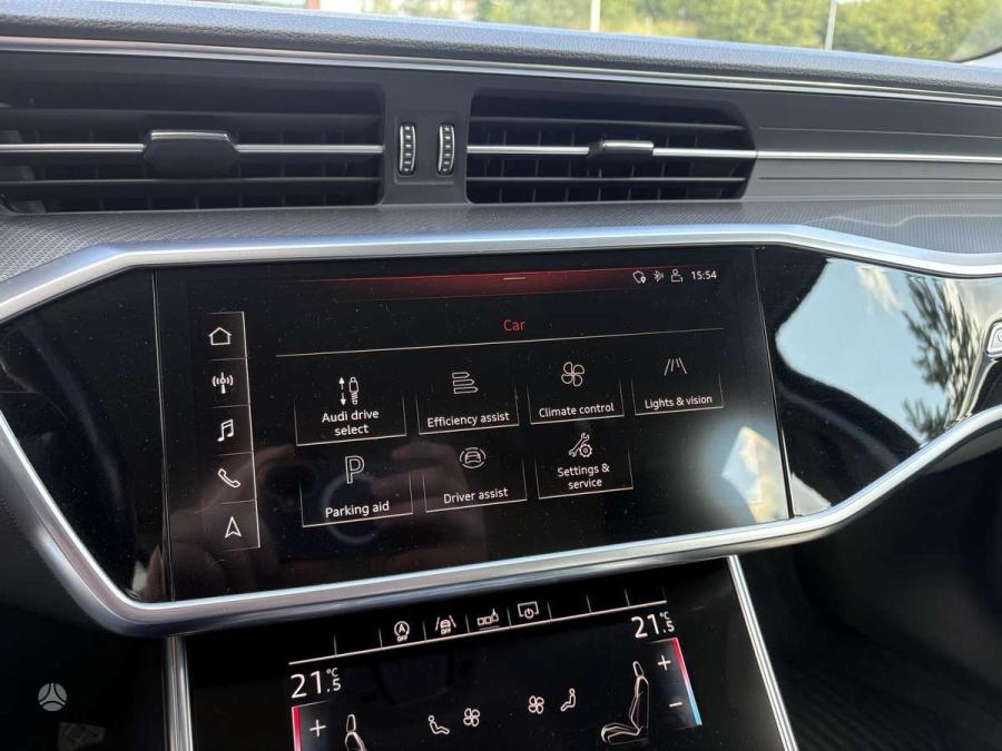 Black Audi A6 2019 in Vilnius, with an engine capacity of 2.97 L and mileage of 247 thousand km for 22000 €, photo 13 on AUTOMOTO.COM.LV