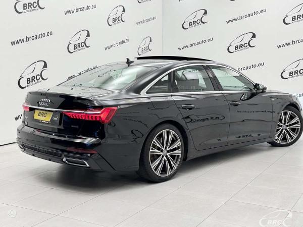 Melns Audi A6 2019 Viļņa, ar dzinēja tilpumu 3.00 L un nobraukumu 112 tūkst. km par 25800 €, foto 4 vietnē AUTOMOTO.COM.LV