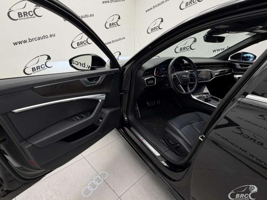 Черный Ауди А6 2019 в Вильнюс, объемом двигателя 3.00 л и пробегом 112 тыс. км за 25800 €, фото 22 на AUTOMOTO.COM.LV