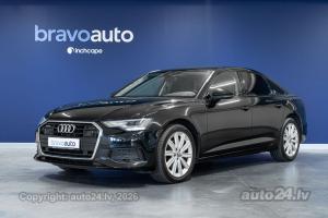 Black Audi A6 2019 in Tallinn, with an engine capacity of 2.00 L and mileage of 109 thousand km for 24900 €, photo  on AUTOMOTO.COM.LV