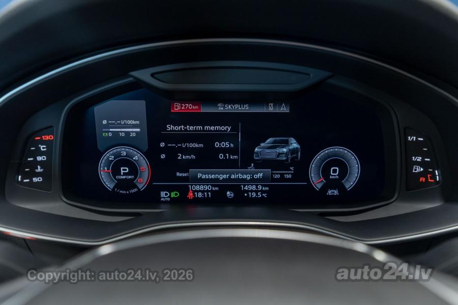 Melns Audi A6 2019 Tallina, ar dzinēja tilpumu 2.00 L un nobraukumu 109 tūkst. km par 24900 €, foto 15 vietnē AUTOMOTO.COM.LV