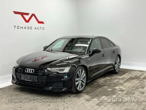 Melns Audi A6 2019 Tartu, ar dzinēja tilpumu 3.00 L un nobraukumu 98 tūkst. km par 36900 €, foto  vietnē AUTOMOTO.COM.LV