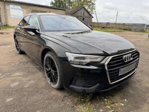 Melns Audi A6 2019 Panevēža, ar dzinēja tilpumu 2.97 L un nobraukumu 124 tūkst. km par 12650 €, foto 1 vietnē AUTOMOTO.COM.LV