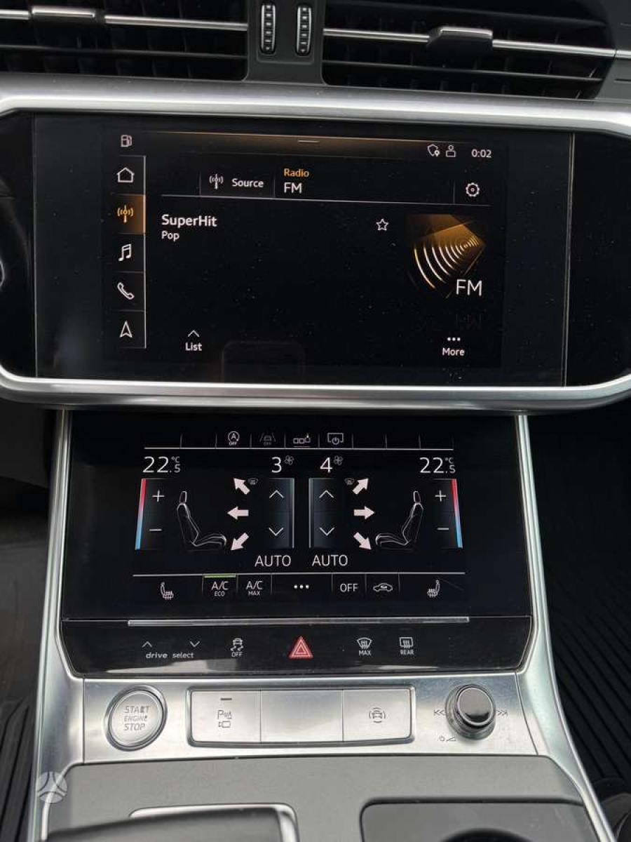 Melns Audi A6 2019 Panevēža, ar dzinēja tilpumu 2.97 L un nobraukumu 124 tūkst. km par 12650 €, foto 26 vietnē AUTOMOTO.COM.LV