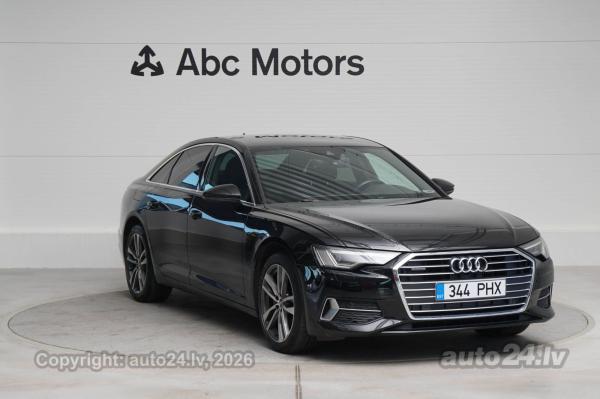 Black Audi A6 2019 in Tallinn, with an engine capacity of 2.00 L and mileage of 122 thousand km for 23990 €, photo 4 on AUTOMOTO.COM.LV