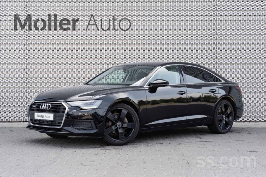 Melns Audi A6 2020 Rīga, ar dzinēja tilpumu 2.00 L un nobraukumu 105 tūkst. km par 27150 €, foto 1 vietnē AUTOMOTO.COM.LV