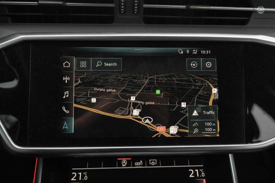 Black Audi A6 2020 in Vilnius, with an engine capacity of 0.00 L and mileage of 120 thousand km for 28500 €, photo 14 on AUTOMOTO.COM.LV