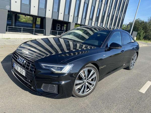 Black Audi A6 2020 in Vilnius, with an engine capacity of 1.97 L and mileage of 190 thousand km for 19500 €, photo 2 on AUTOMOTO.COM.LV