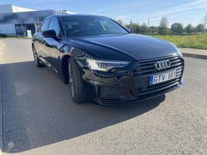 Black Audi A6 2020 in Vilnius, with an engine capacity of 1.97 L and mileage of 190 thousand km for 19500 €, photo 7 on AUTOMOTO.COM.LV