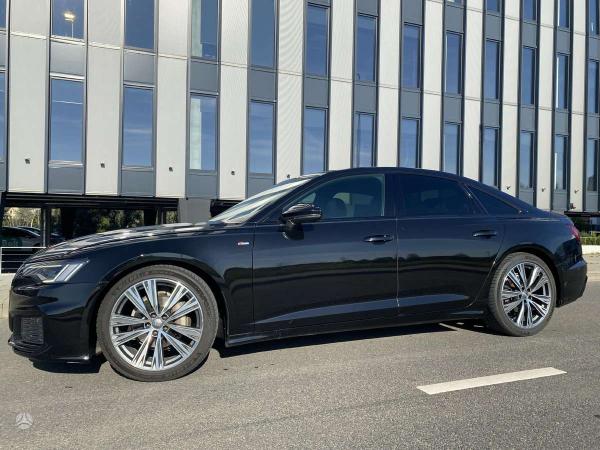 Black Audi A6 2020 in Vilnius, with an engine capacity of 1.97 L and mileage of 190 thousand km for 19500 €, photo 9 on AUTOMOTO.COM.LV