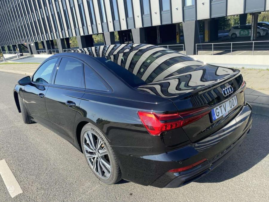Black Audi A6 2020 in Vilnius, with an engine capacity of 1.97 L and mileage of 190 thousand km for 19500 €, photo 14 on AUTOMOTO.COM.LV