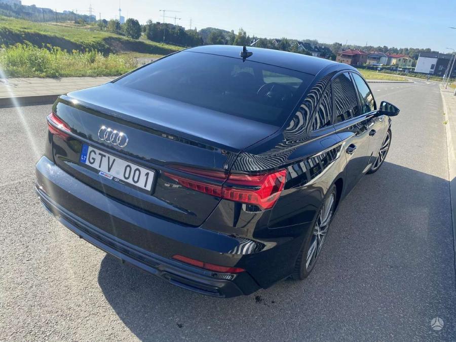 Black Audi A6 2020 in Vilnius, with an engine capacity of 1.97 L and mileage of 190 thousand km for 19500 €, photo 16 on AUTOMOTO.COM.LV