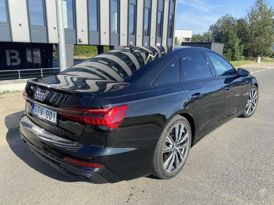 Black Audi A6 2020 in Vilnius, with an engine capacity of 1.97 L and mileage of 190 thousand km for 19500 €, photo 17 on AUTOMOTO.COM.LV