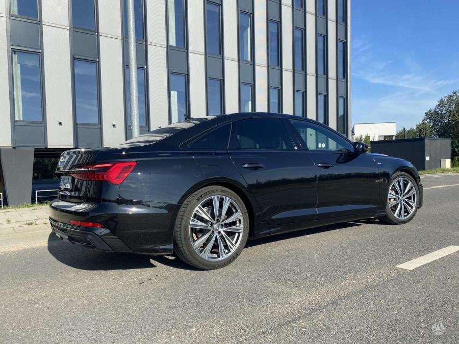 Black Audi A6 2020 in Vilnius, with an engine capacity of 1.97 L and mileage of 190 thousand km for 19500 €, photo 19 on AUTOMOTO.COM.LV