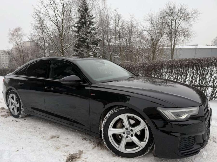 Black Audi A6 2020 in Kaunas, with an engine capacity of 1.97 L and mileage of 200 thousand km for 23800 €, photo 25 on AUTOMOTO.COM.LV