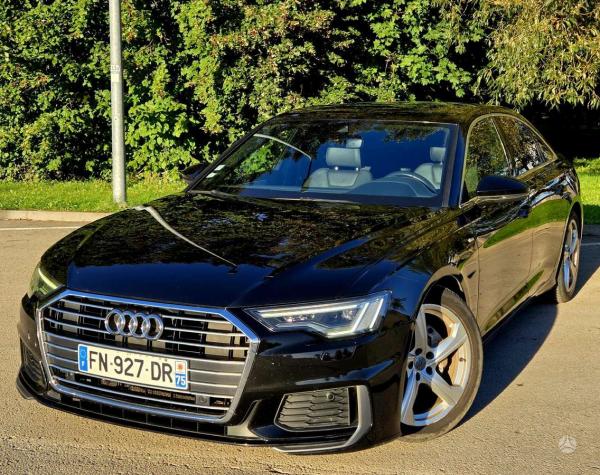 Black Audi A6 2020 in Taurage, with an engine capacity of 1.97 L and mileage of 190 thousand km for 24000 €, photo 1 on AUTOMOTO.COM.LV