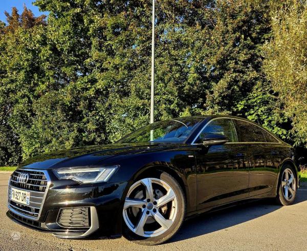 Black Audi A6 2020 in Taurage, with an engine capacity of 1.97 L and mileage of 190 thousand km for 24000 €, photo 3 on AUTOMOTO.COM.LV