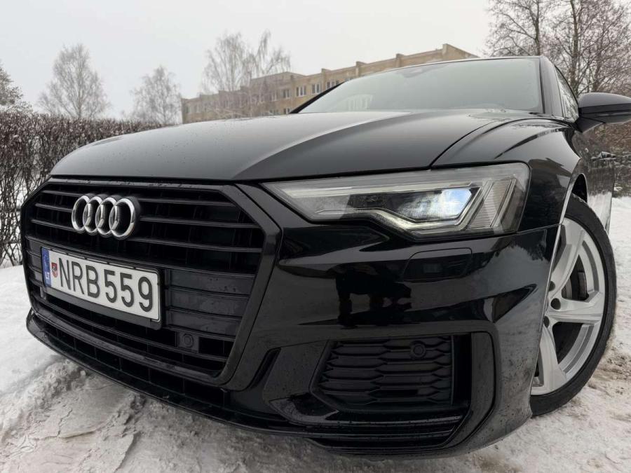 Melns Audi A6 2020 Kauņa, ar dzinēja tilpumu 1.97 L un nobraukumu 200 tūkst. km par 22800 €, foto 1 vietnē AUTOMOTO.COM.LV