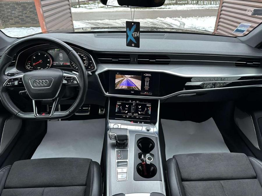Black Audi A6 2020 in Vilnius, with an engine capacity of 1.97 L and mileage of 212 thousand km for 24350 €, photo 7 on AUTOMOTO.COM.LV