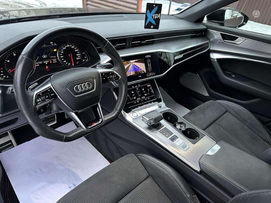Black Audi A6 2020 in Vilnius, with an engine capacity of 1.97 L and mileage of 212 thousand km for 24350 €, photo 17 on AUTOMOTO.COM.LV
