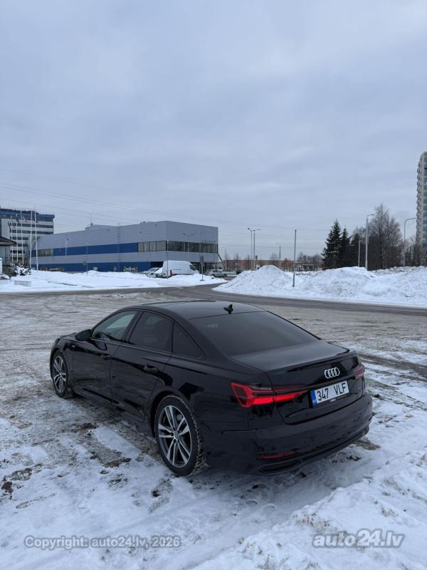 Black Audi A6 2020 in Tallinn, with an engine capacity of 2.00 L and mileage of 92 thousand km for 31500 €, photo 3 on AUTOMOTO.COM.LV