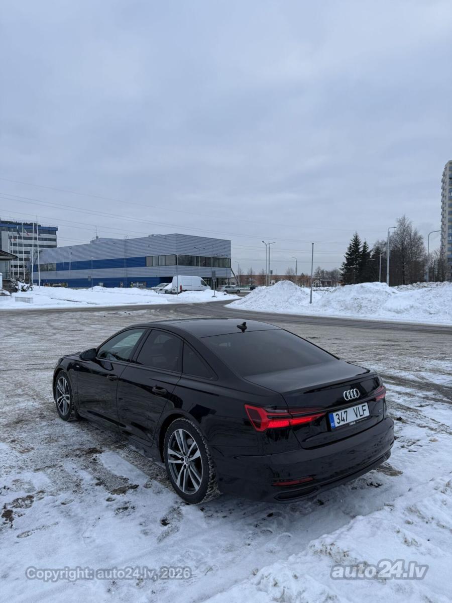 Black Audi A6 2020 in Tallinn, with an engine capacity of 2.00 L and mileage of 92 thousand km for 31500 €, photo 3 on AUTOMOTO.COM.LV