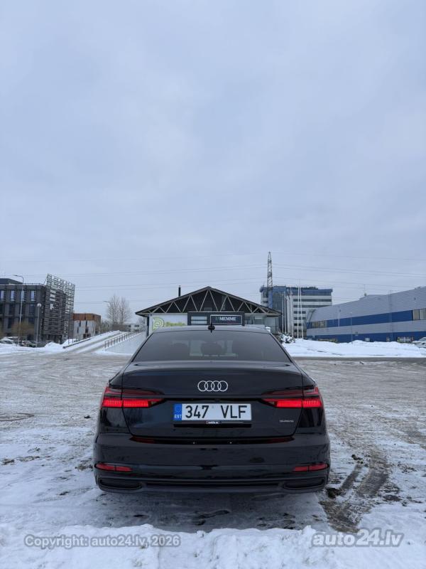 Black Audi A6 2020 in Tallinn, with an engine capacity of 2.00 L and mileage of 92 thousand km for 31500 €, photo 4 on AUTOMOTO.COM.LV