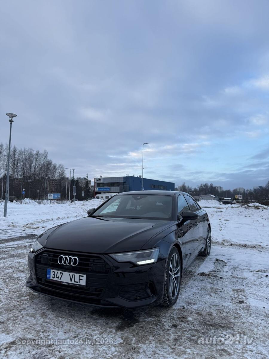 Black Audi A6 2020 in Tallinn, with an engine capacity of 2.00 L and mileage of 92 thousand km for 31500 €, photo 11 on AUTOMOTO.COM.LV