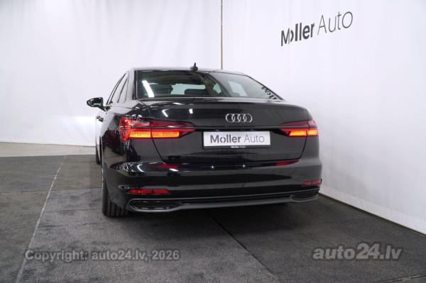 Black Audi A6 2020 in Tallinn, with an engine capacity of 2.00 L and mileage of 121 thousand km for 34900 €, photo 5 on AUTOMOTO.COM.LV