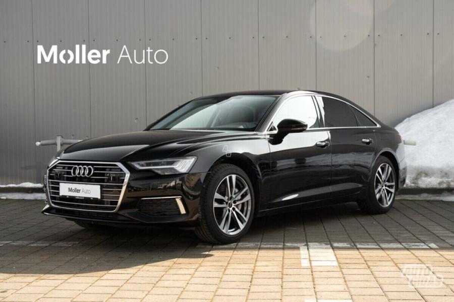 Melns Audi A6 2020 Viļņa, ar dzinēja tilpumu 2.00 L un nobraukumu 115 tūkst. km par 27900 €, foto 1 vietnē AUTOMOTO.COM.LV