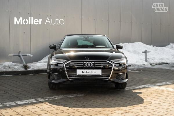 Black Audi A6 2020 in Vilnius, with an engine capacity of 2.00 L and mileage of 115 thousand km for 27900 €, photo 2 on AUTOMOTO.COM.LV