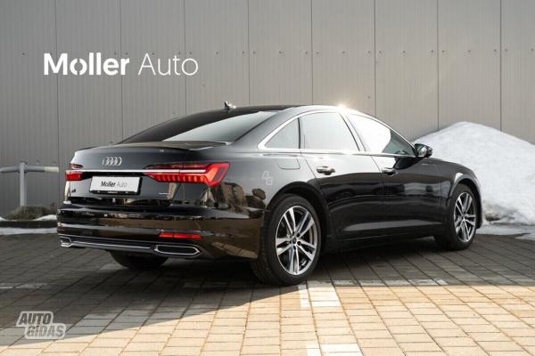Black Audi A6 2020 in Vilnius, with an engine capacity of 2.00 L and mileage of 115 thousand km for 27900 €, photo 6 on AUTOMOTO.COM.LV