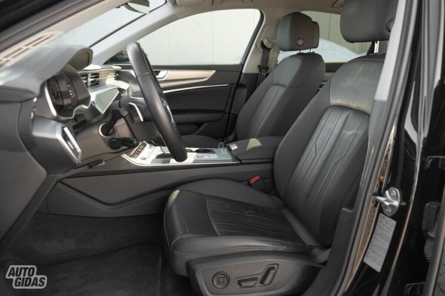 Melns Audi A6 2020 Viļņa, ar dzinēja tilpumu 2.00 L un nobraukumu 115 tūkst. km par 27900 €, foto 9 vietnē AUTOMOTO.COM.LV