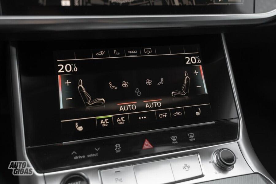 Melns Audi A6 2020 Viļņa, ar dzinēja tilpumu 2.00 L un nobraukumu 115 tūkst. km par 27900 €, foto 11 vietnē AUTOMOTO.COM.LV