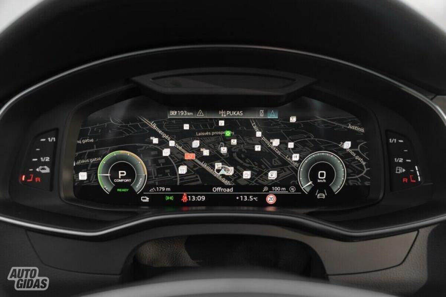 Melns Audi A6 2020 Viļņa, ar dzinēja tilpumu 2.00 L un nobraukumu 115 tūkst. km par 27900 €, foto 15 vietnē AUTOMOTO.COM.LV