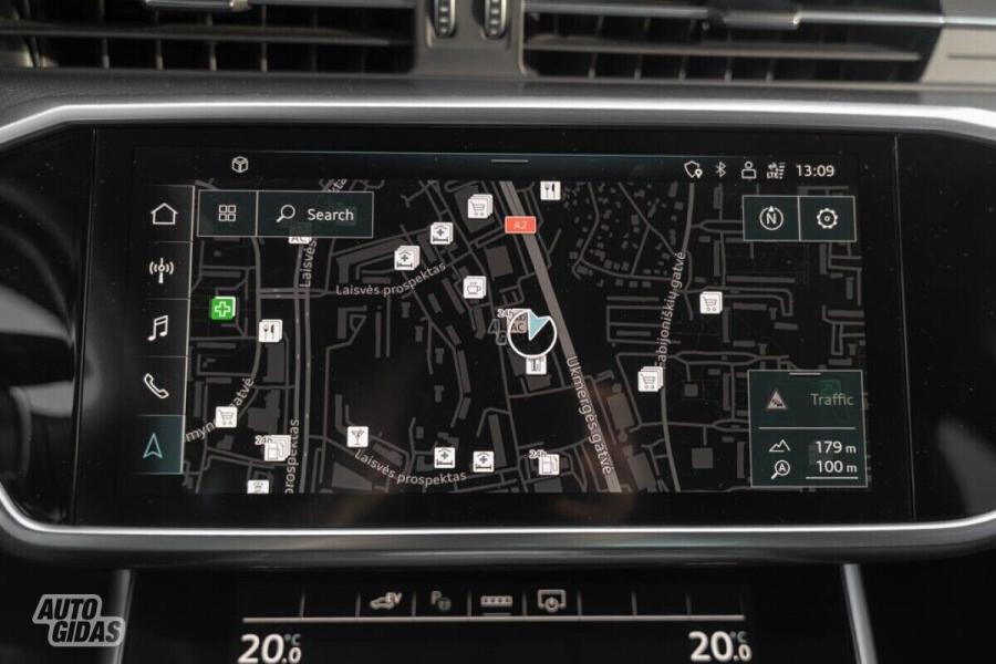 Melns Audi A6 2020 Viļņa, ar dzinēja tilpumu 2.00 L un nobraukumu 115 tūkst. km par 27900 €, foto 20 vietnē AUTOMOTO.COM.LV