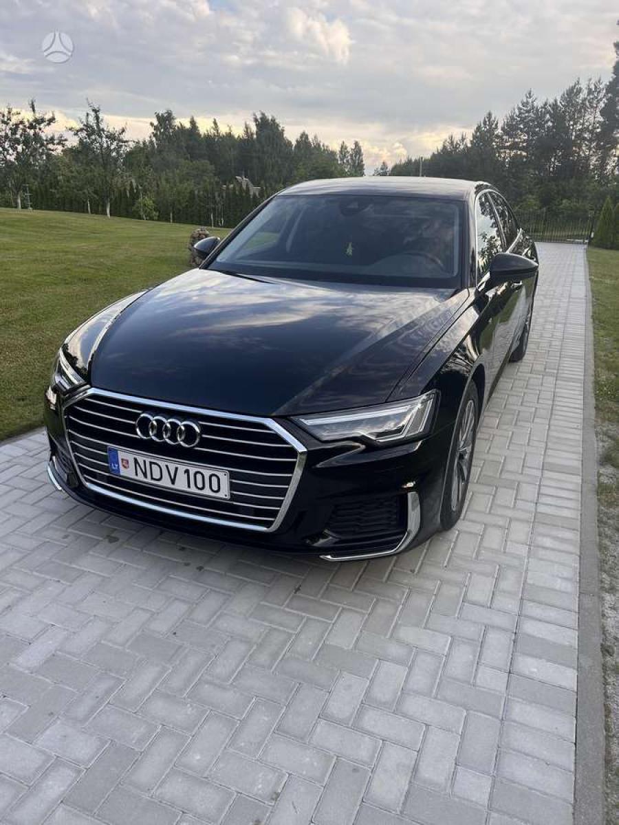 Black Audi A6 2020 in Vilnius, with an engine capacity of 1.97 L and mileage of 58 thousand km for 28 €, photo 3 on AUTOMOTO.COM.LV
