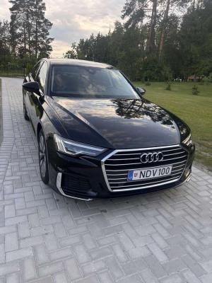 Black Audi A6 2020 in Vilnius, with an engine capacity of 1.97 L and mileage of 58 thousand km for 28 €, photo 4 on AUTOMOTO.COM.LV