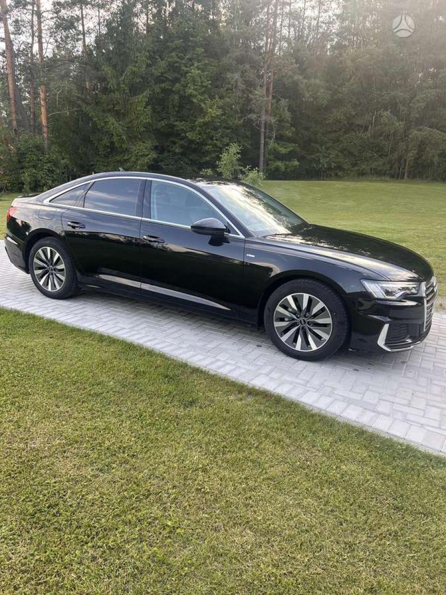 Black Audi A6 2020 in Vilnius, with an engine capacity of 1.97 L and mileage of 58 thousand km for 28 €, photo 5 on AUTOMOTO.COM.LV