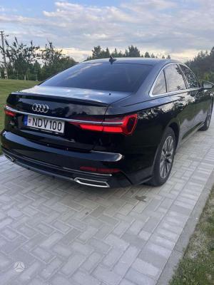 Black Audi A6 2020 in Vilnius, with an engine capacity of 1.97 L and mileage of 58 thousand km for 28 €, photo 7 on AUTOMOTO.COM.LV