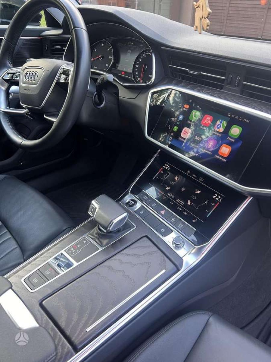 Black Audi A6 2020 in Vilnius, with an engine capacity of 1.97 L and mileage of 58 thousand km for 28 €, photo 14 on AUTOMOTO.COM.LV
